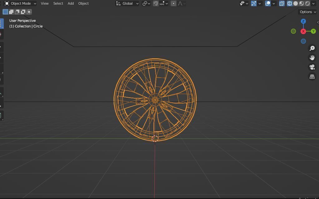 Tesla modal X wheel rim free 3D model | CGTrader