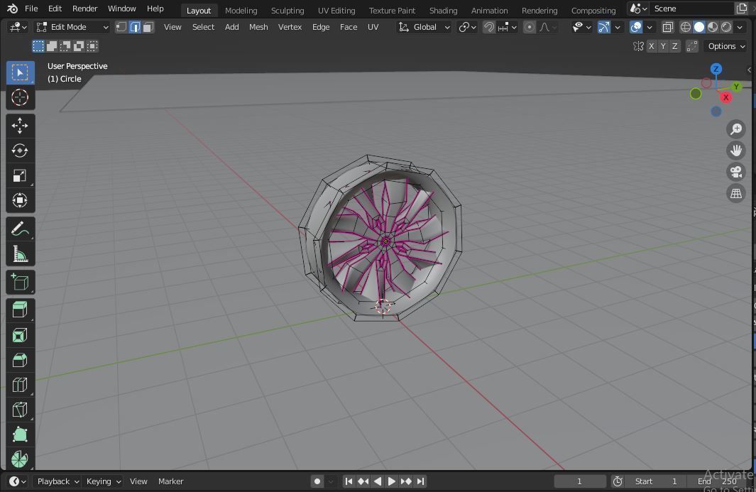 Tesla modal X wheel rim free 3D model | CGTrader
