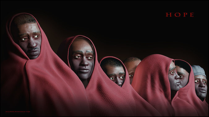 The HOPE free 3D model | CGTrader