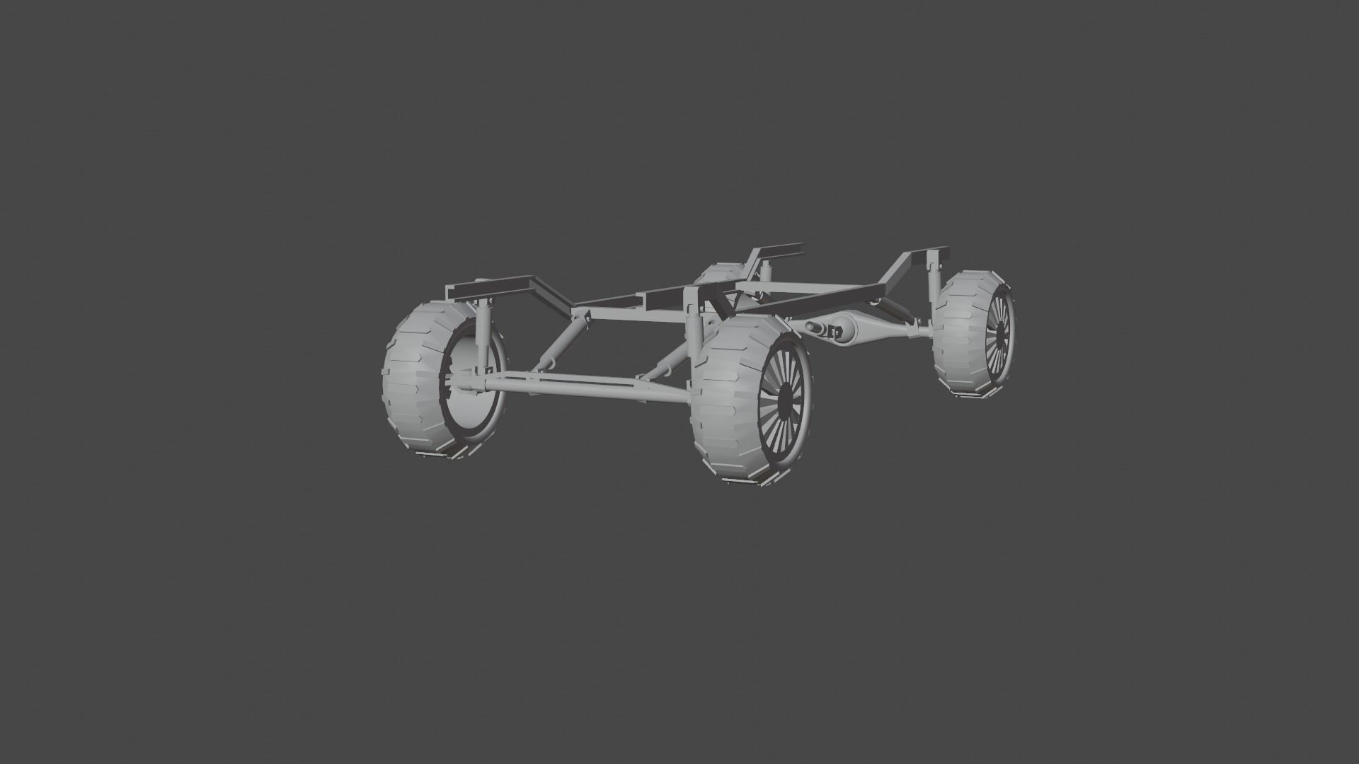 Casis 3d model wheeled vehicle free 3D model | CGTrader