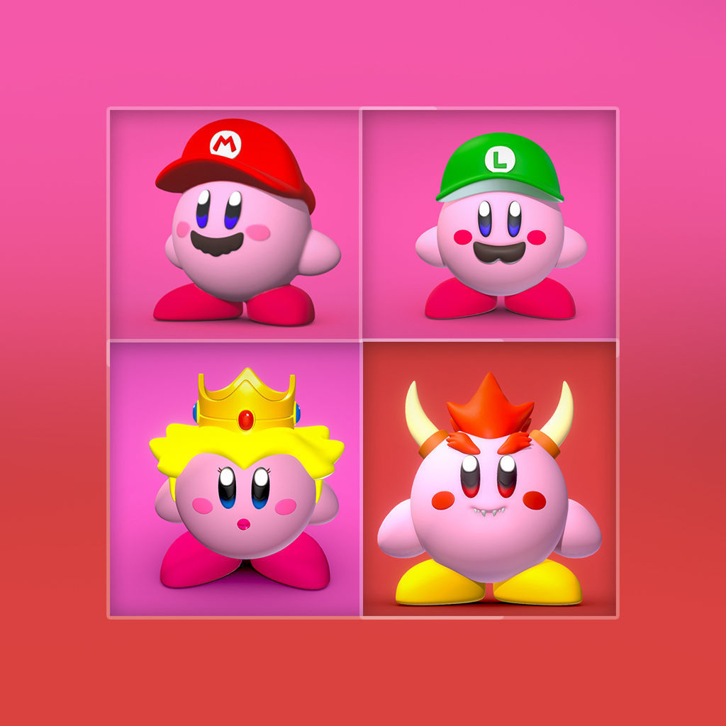 Mario Kirby Collection | CGTrader