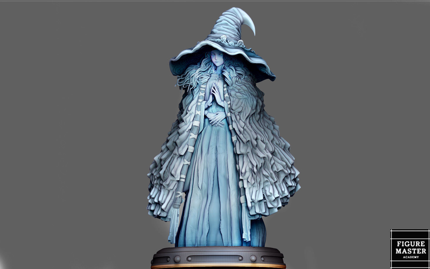 RANNI THE WITCH ELDEN RING CHARACTER GIRL 3D model 3D printable | CGTrader