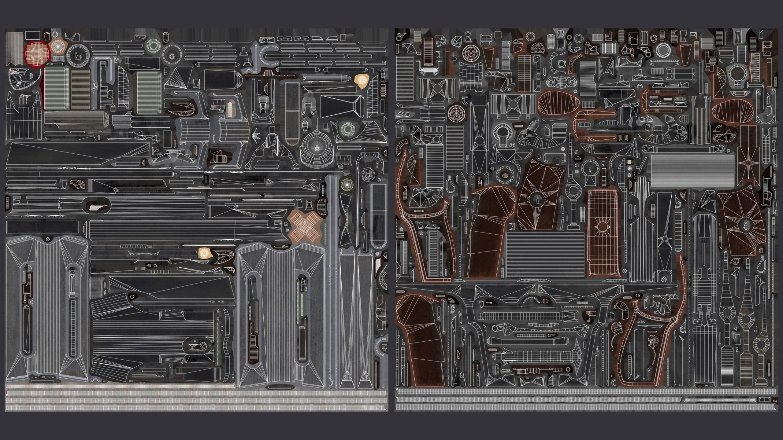 3D model Makarov gun disassemble VR / AR / low-poly | CGTrader