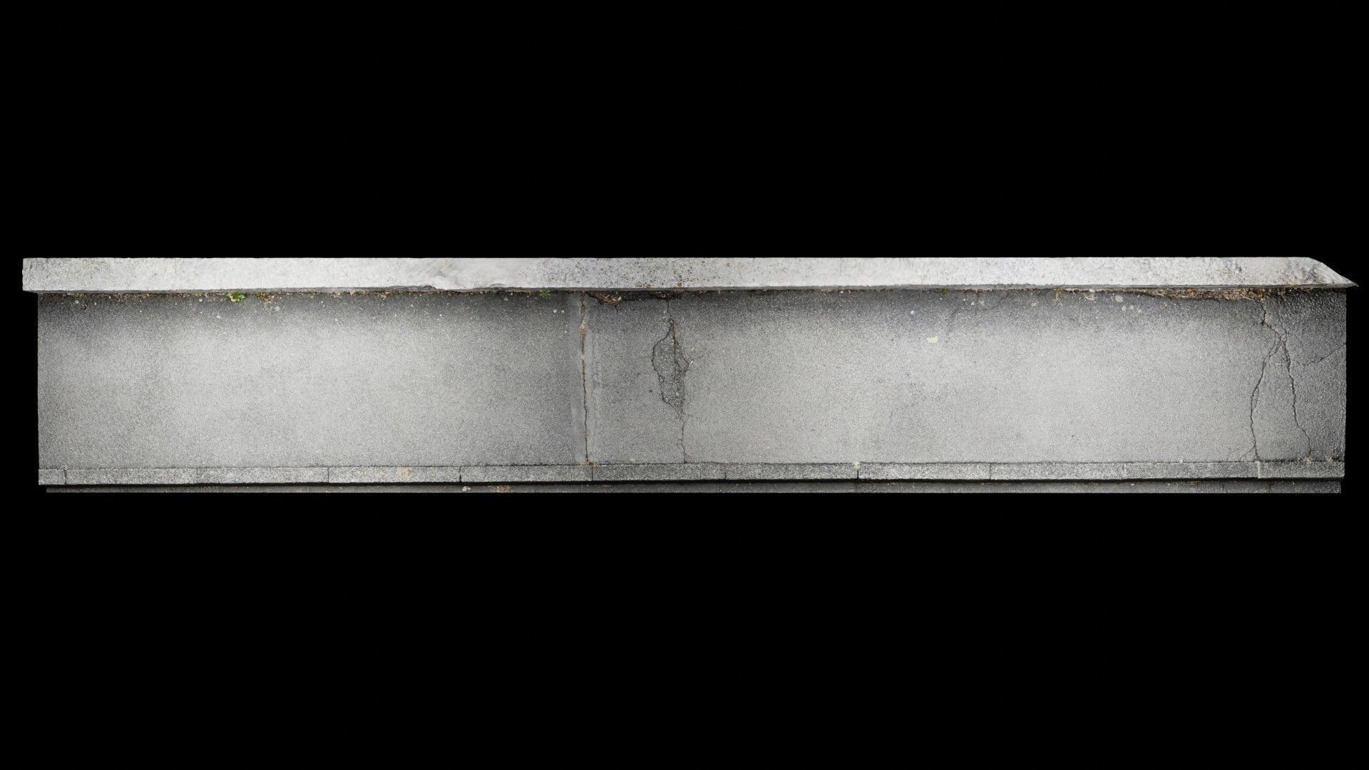 3D model Low-Poly Scanned Sidewalk 01 VR / AR / low-poly | CGTrader