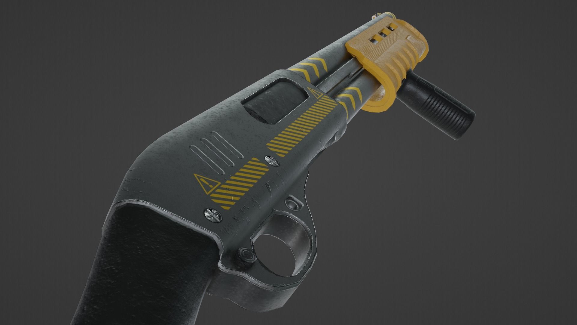 3D model Short Tactical Shotgun VR / AR / low-poly | CGTrader