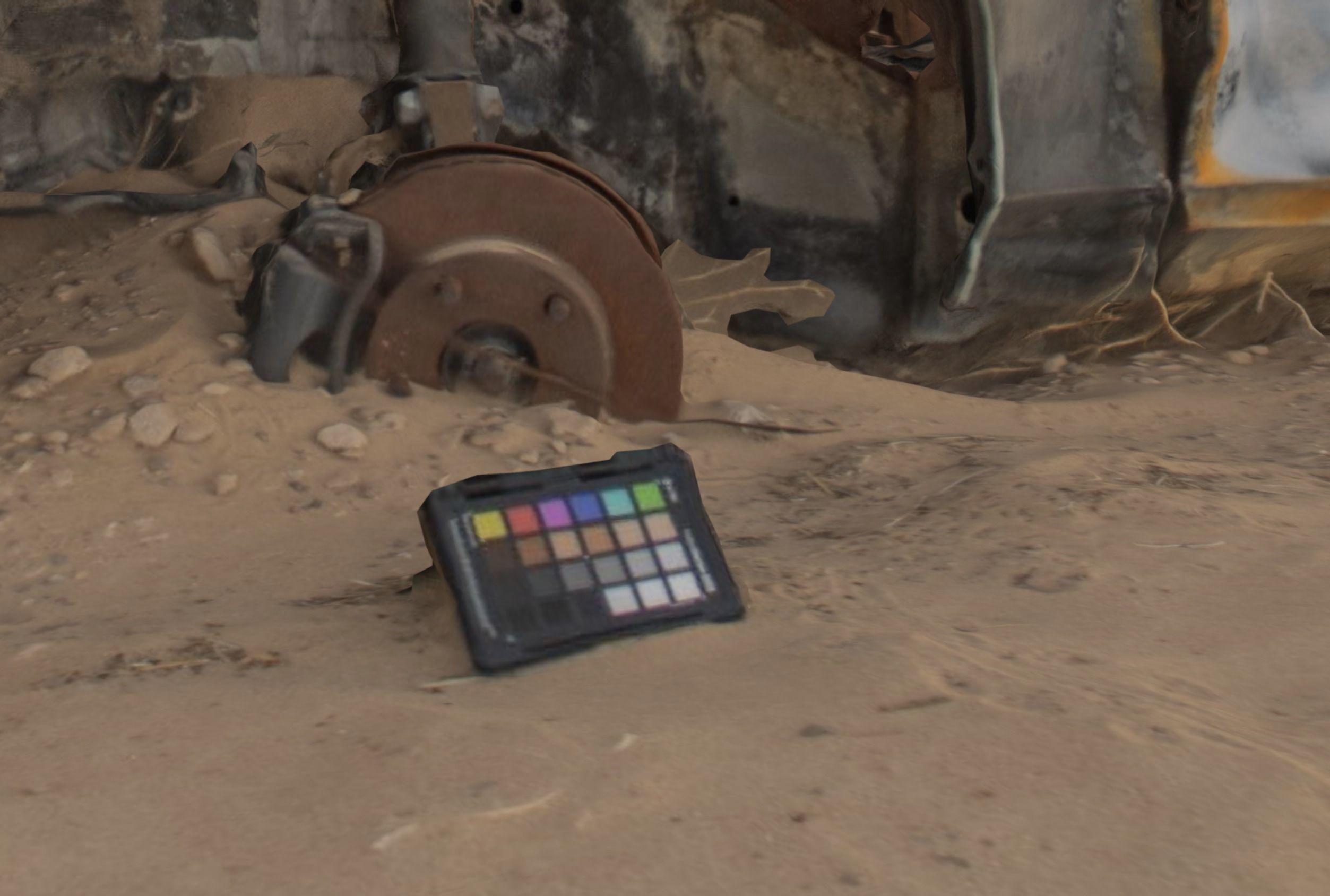 Destroyed graffiti car burned scan junk scrap 3D model | CGTrader