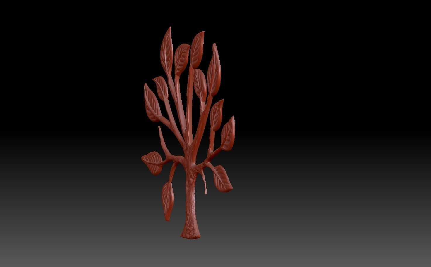 Stylized tree 3D model 3D printable | CGTrader