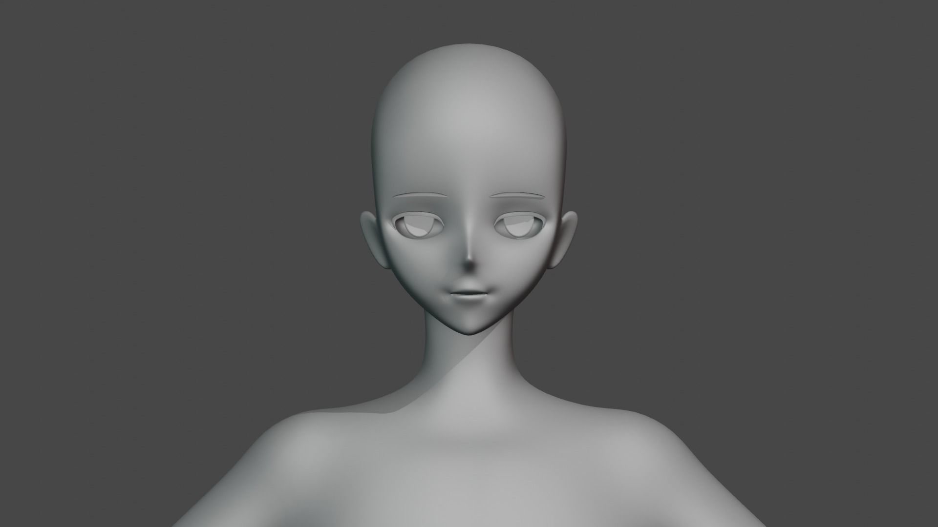 3D model Anime Male Base model VR / AR / low-poly | CGTrader