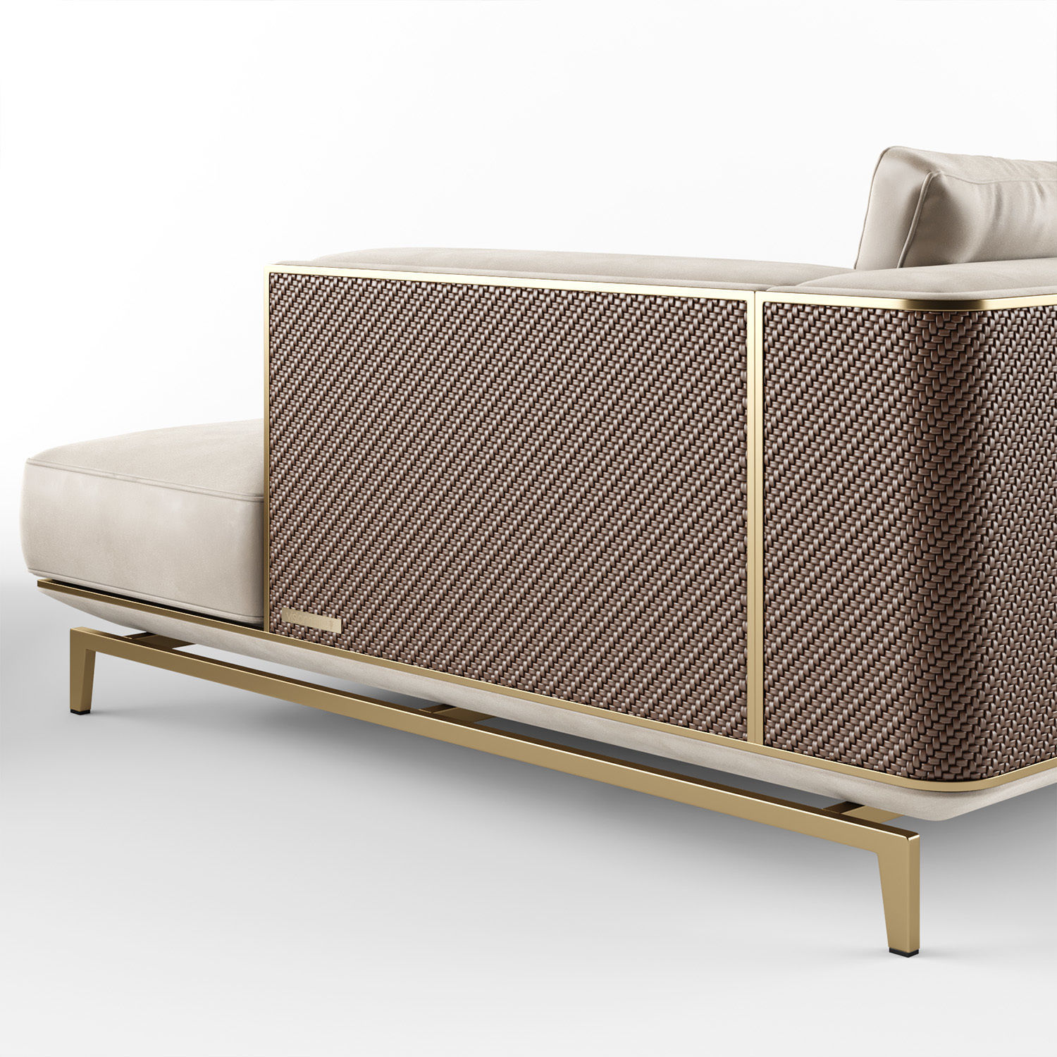 Visionnaire BACKSTAGE Chaise Longue 3D model | CGTrader