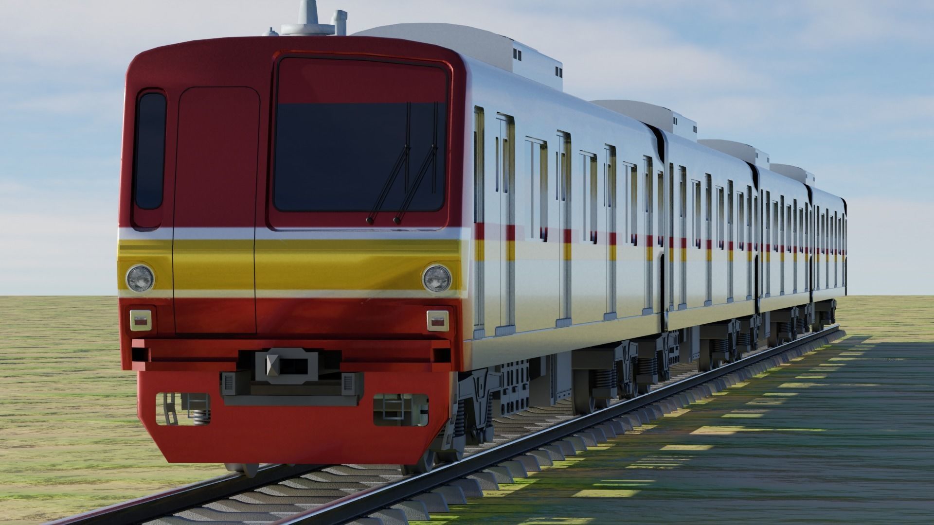 3D model Japan Train Takyo metro subway 6000 VR / AR / low-poly | CGTrader
