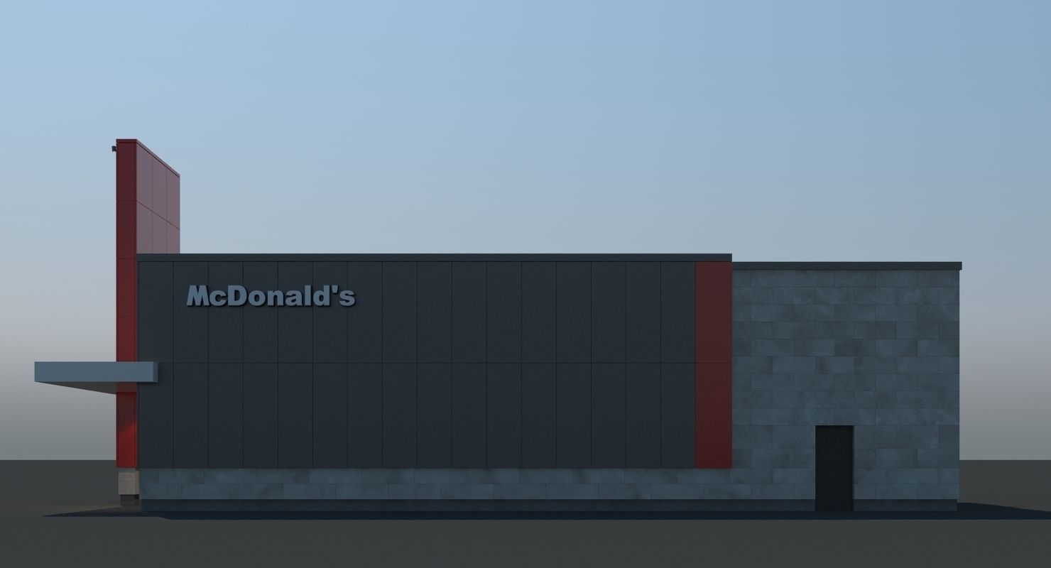 McDonalds Restaurant 3D model | CGTrader