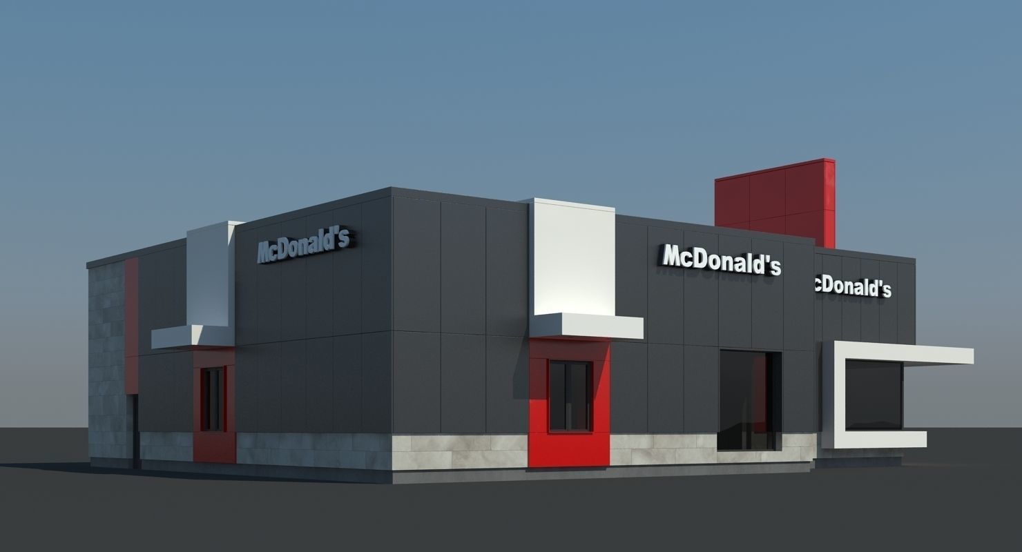 McDonalds Restaurant 3D model | CGTrader