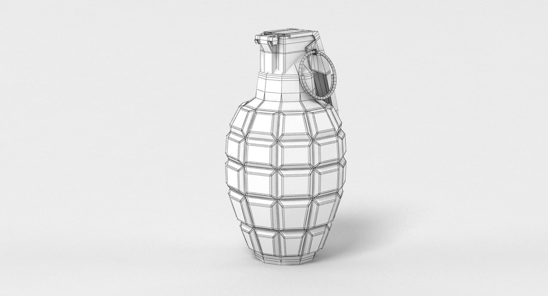 Hand Grenade 2 3D model | CGTrader