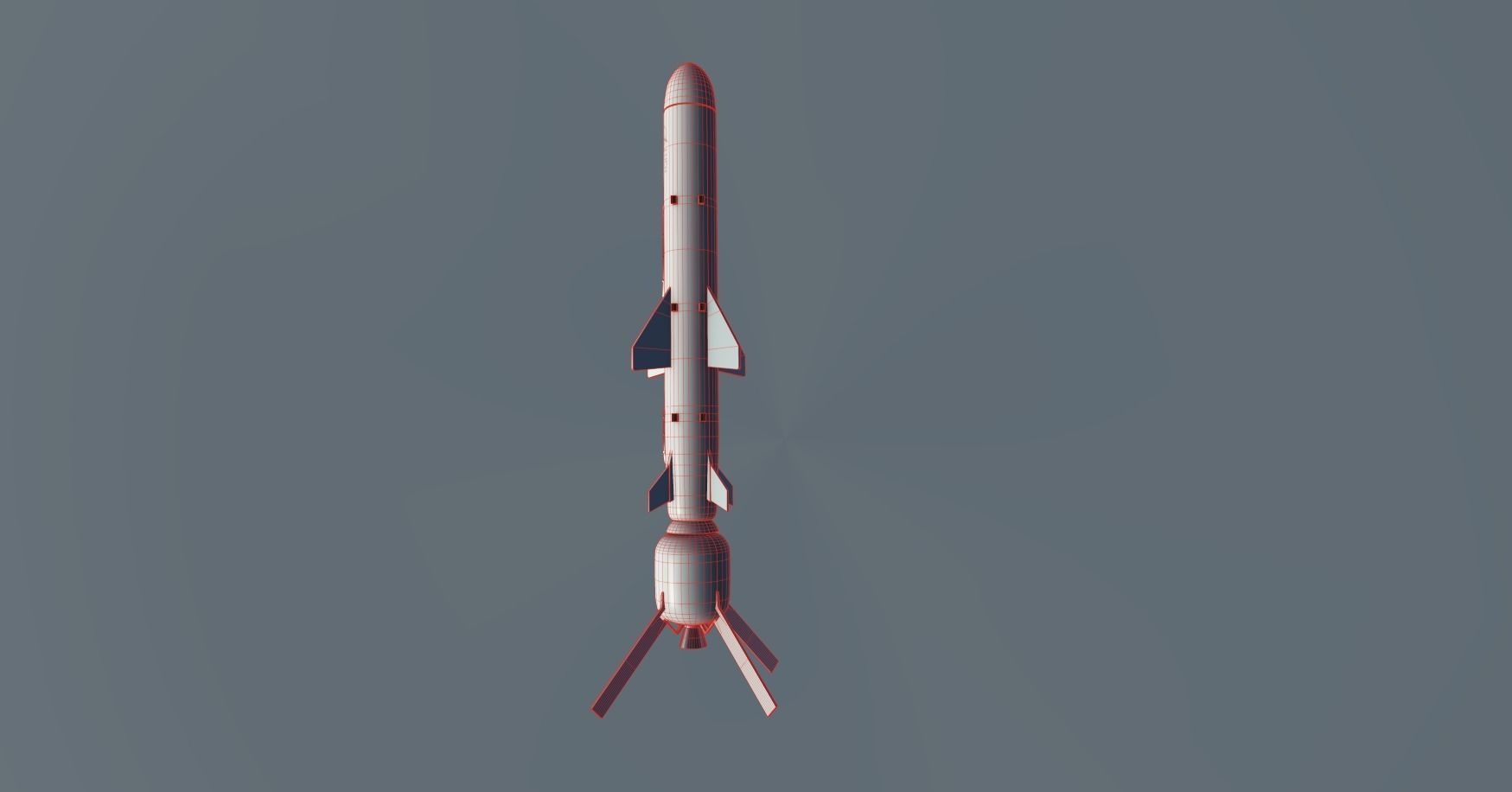 3D model R-360 Neptune Missile VR / AR / low-poly | CGTrader