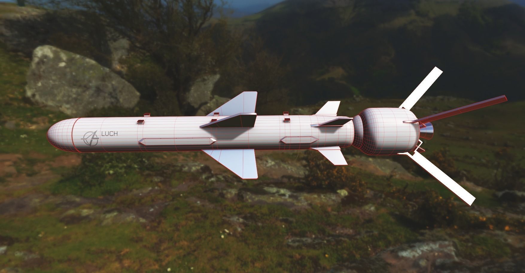 3D model R-360 Neptune Missile VR / AR / low-poly | CGTrader