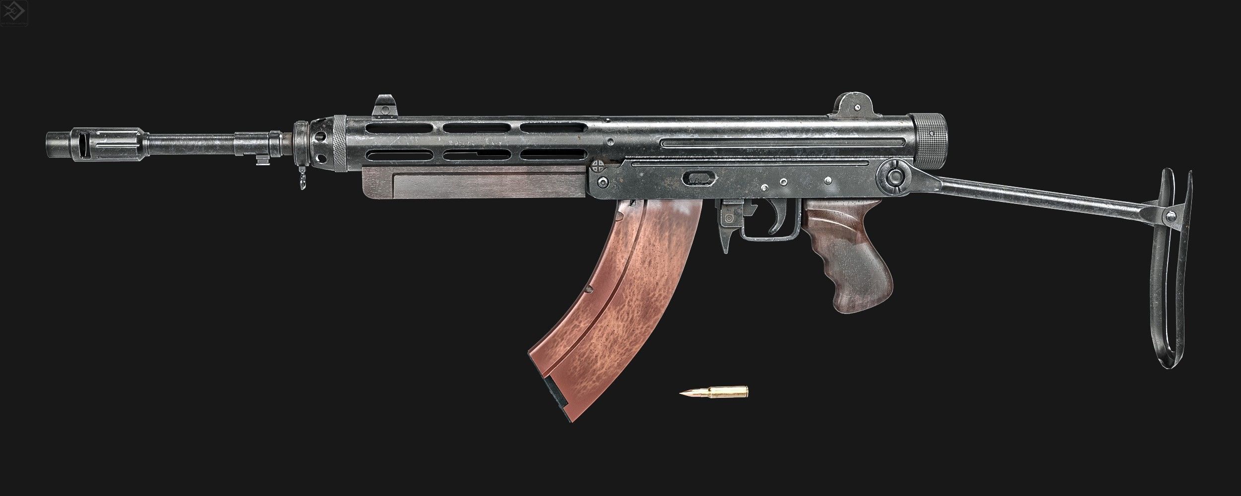 3D model Vargo 52 - Assault Rifle VR / AR / low-poly | CGTrader