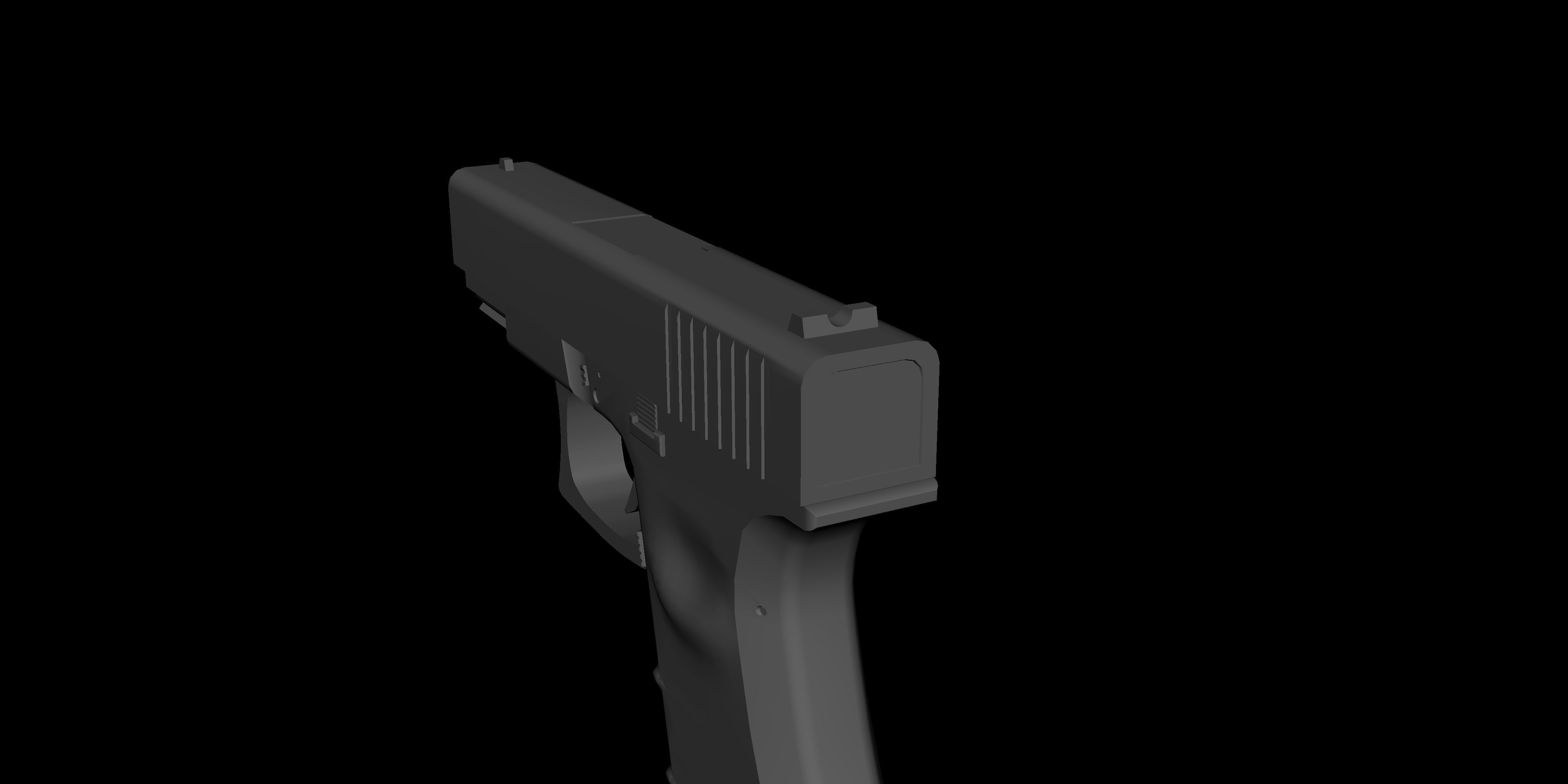 3D model Glock 21 3D model low-poly and high-poly VR / AR / low-poly ...