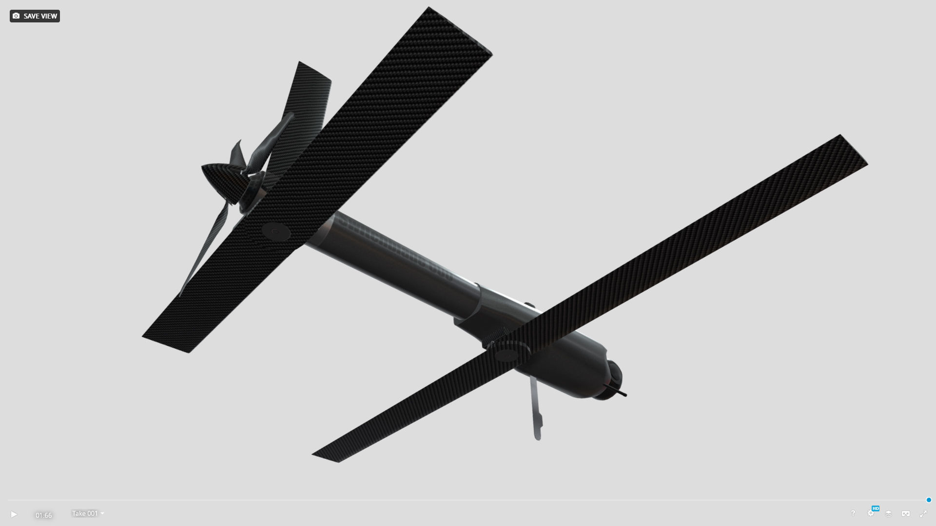 3D model UAV Switchblade 600 VR / AR / low-poly | CGTrader