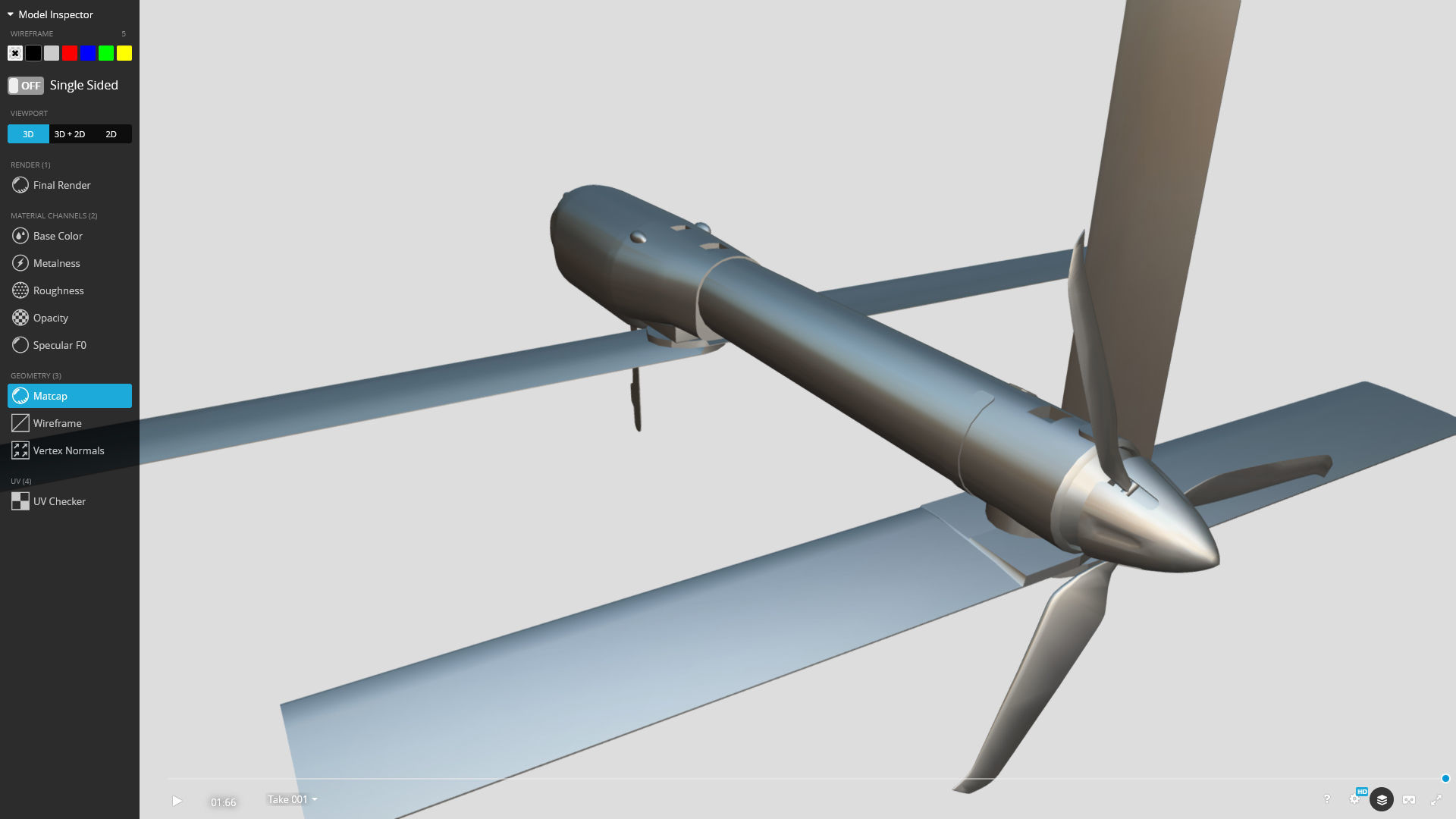 3D model UAV Switchblade 600 VR / AR / low-poly | CGTrader