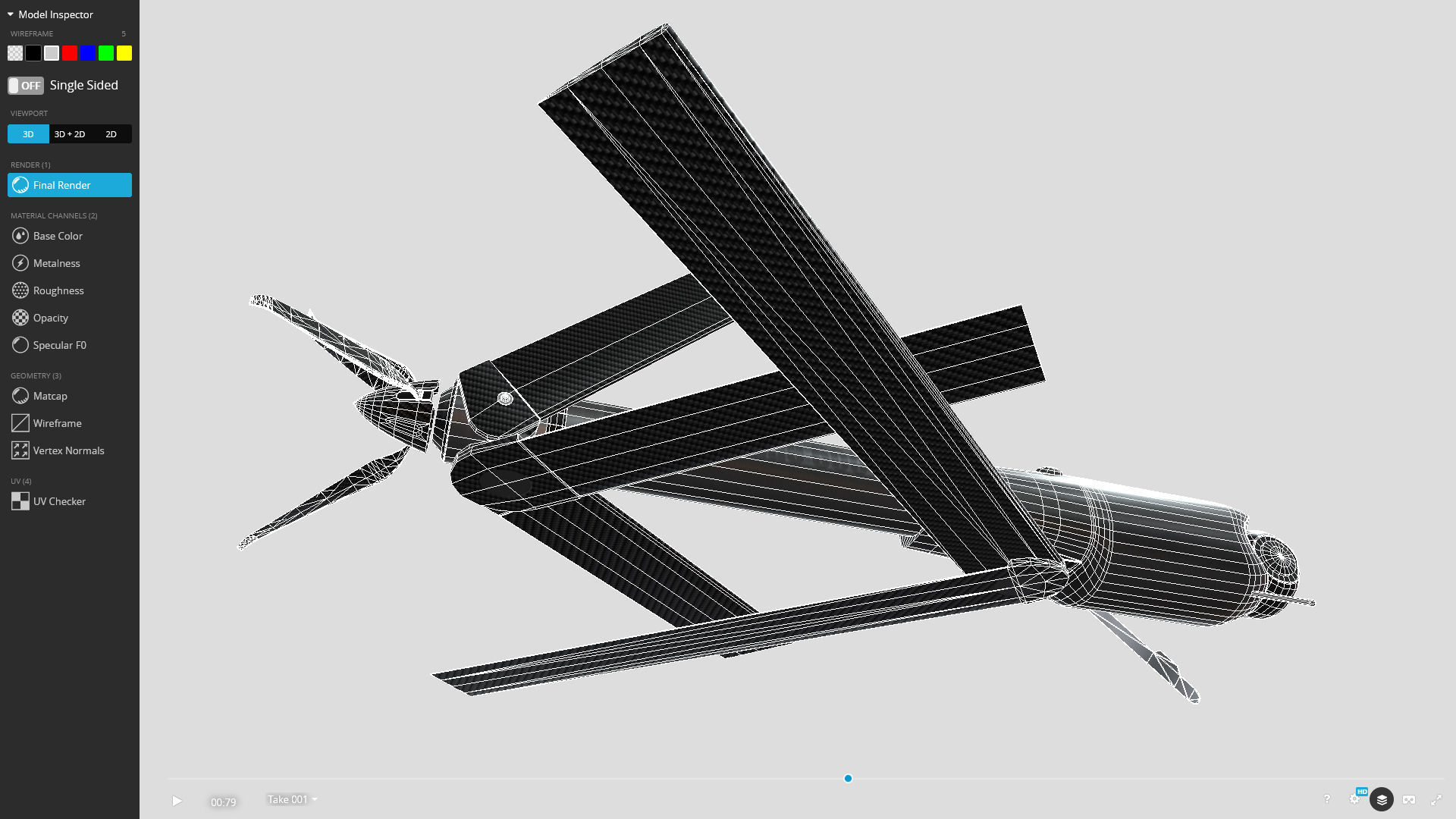 3D model UAV Switchblade 600 VR / AR / low-poly | CGTrader