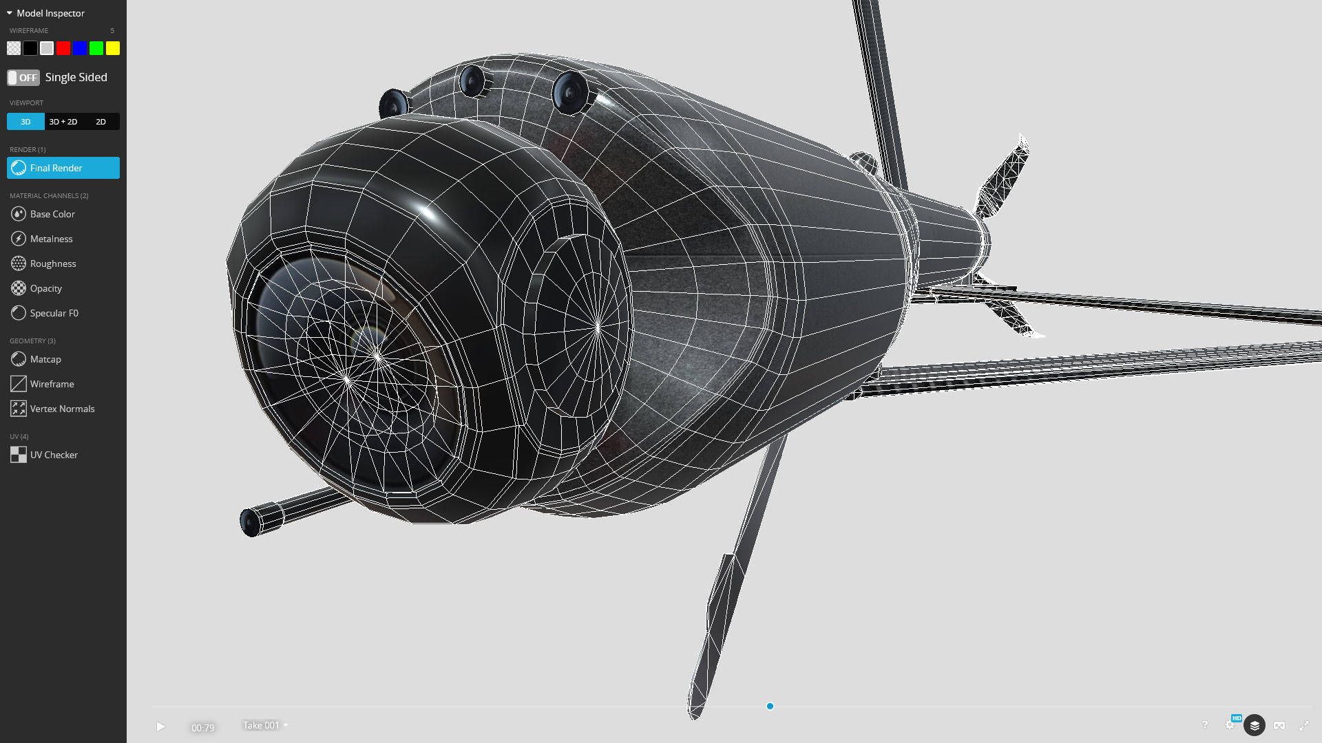 3D model UAV Switchblade 600 VR / AR / low-poly | CGTrader