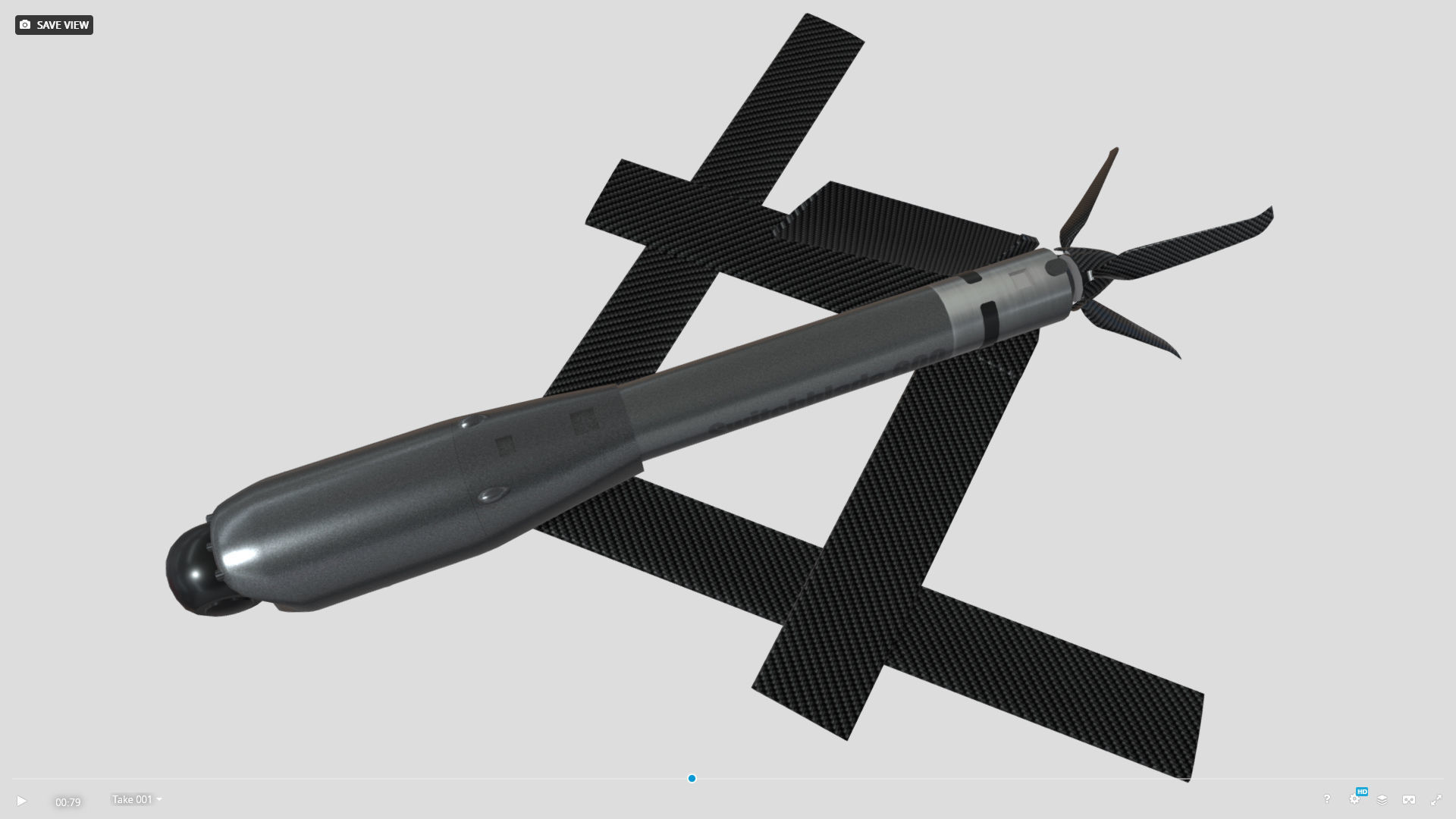 3D model UAV Switchblade 600 VR / AR / low-poly | CGTrader