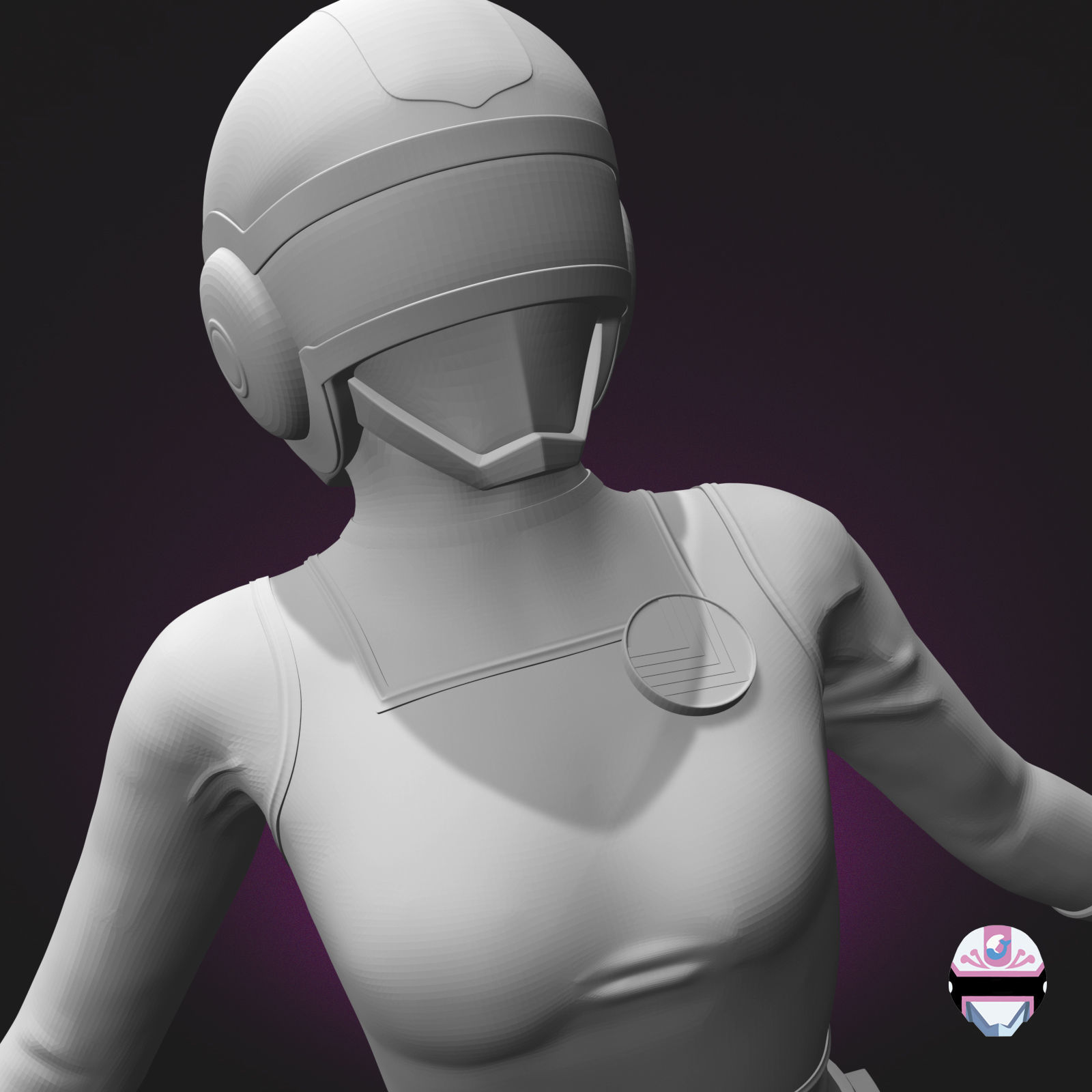 LOW Change Mermaid - CHANGEMAN 3D model 3D printable | CGTrader