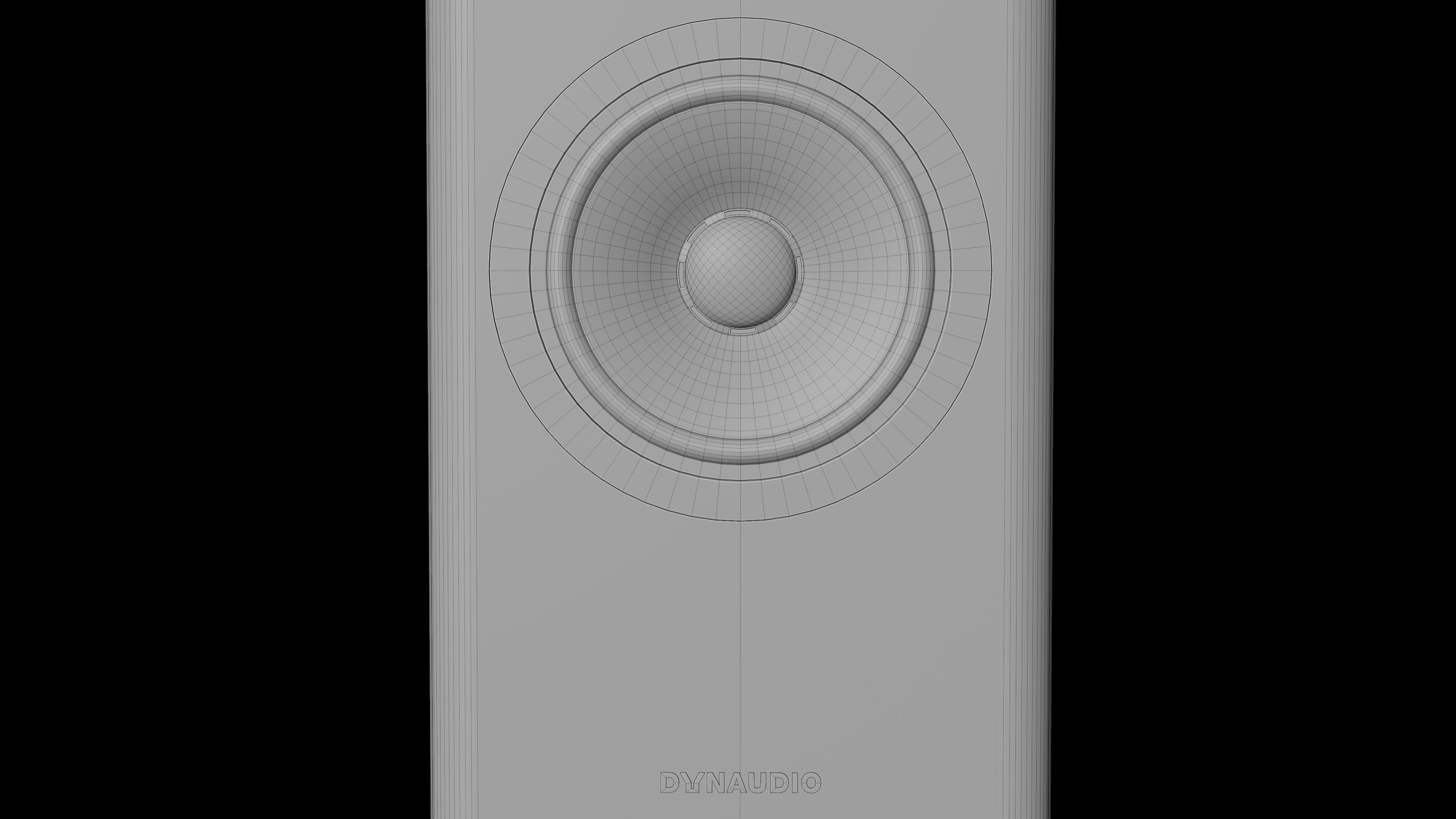 Dynaudio speakers and power amplifier 3D model | CGTrader