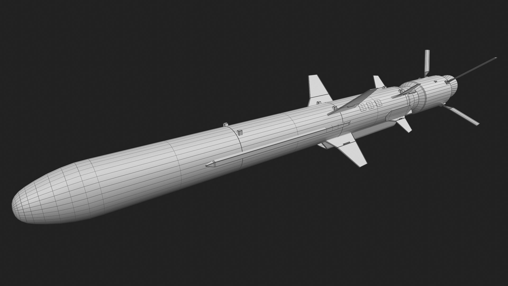 3D model R-360 Neptune cruise missile VR / AR / low-poly | CGTrader