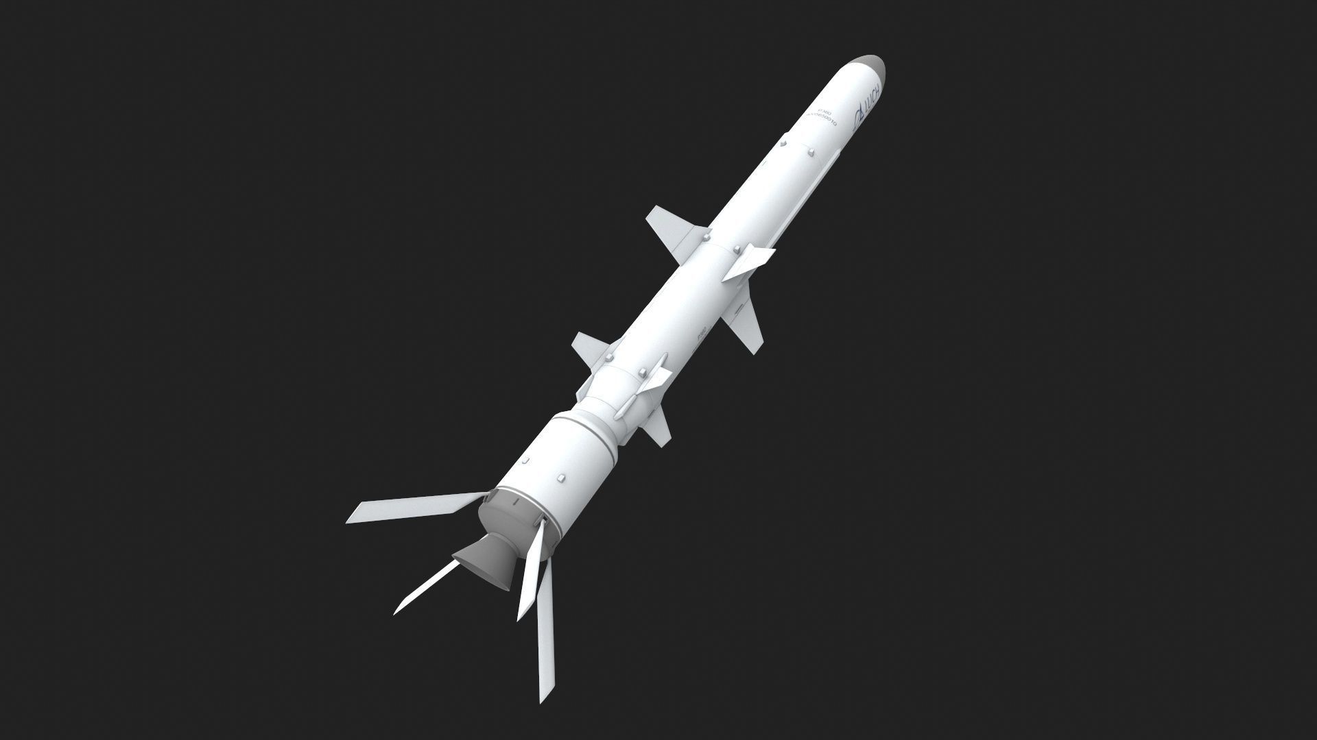 3D model R-360 Neptune cruise missile VR / AR / low-poly | CGTrader