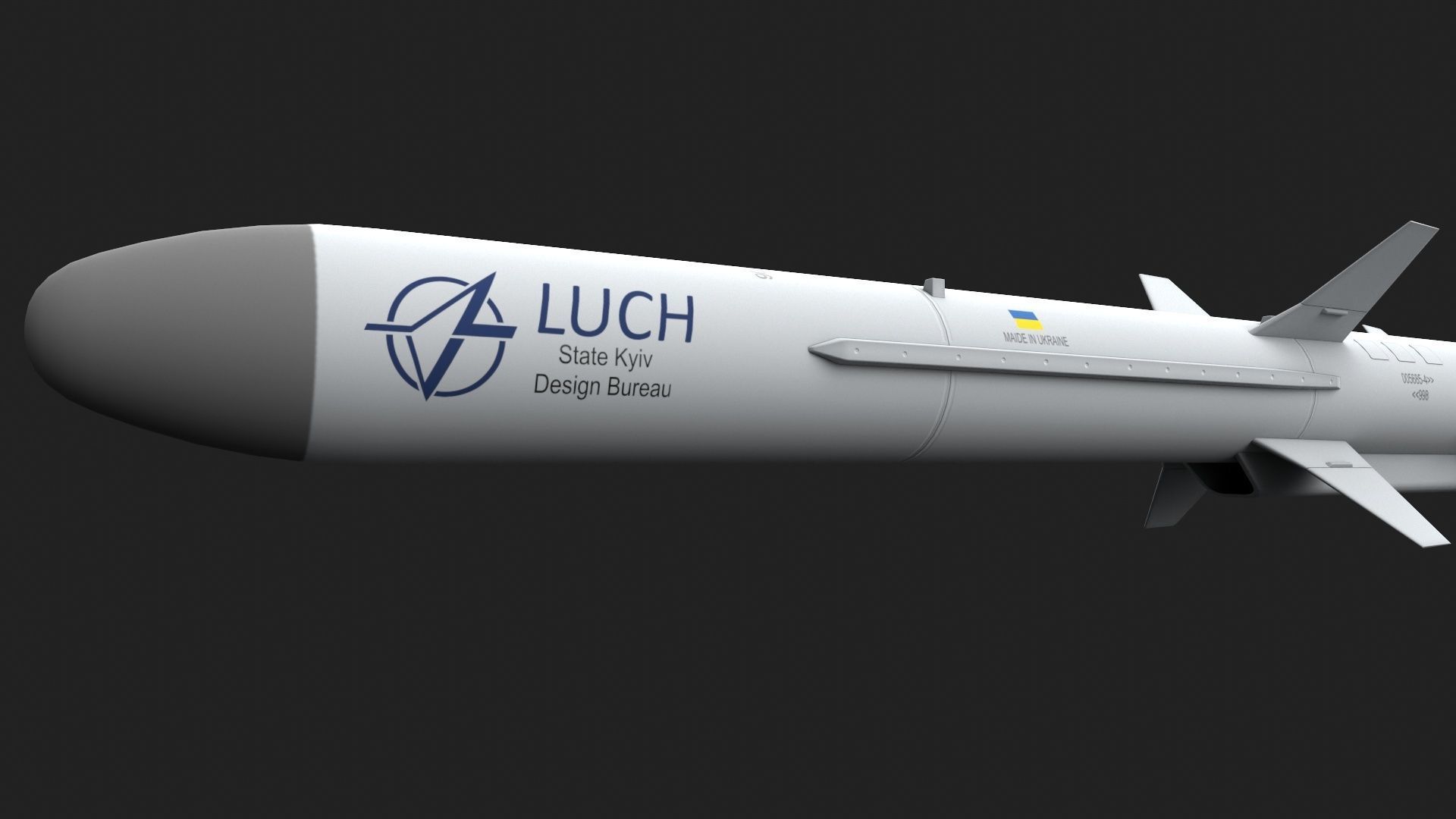 3D model R-360 Neptune cruise missile VR / AR / low-poly | CGTrader