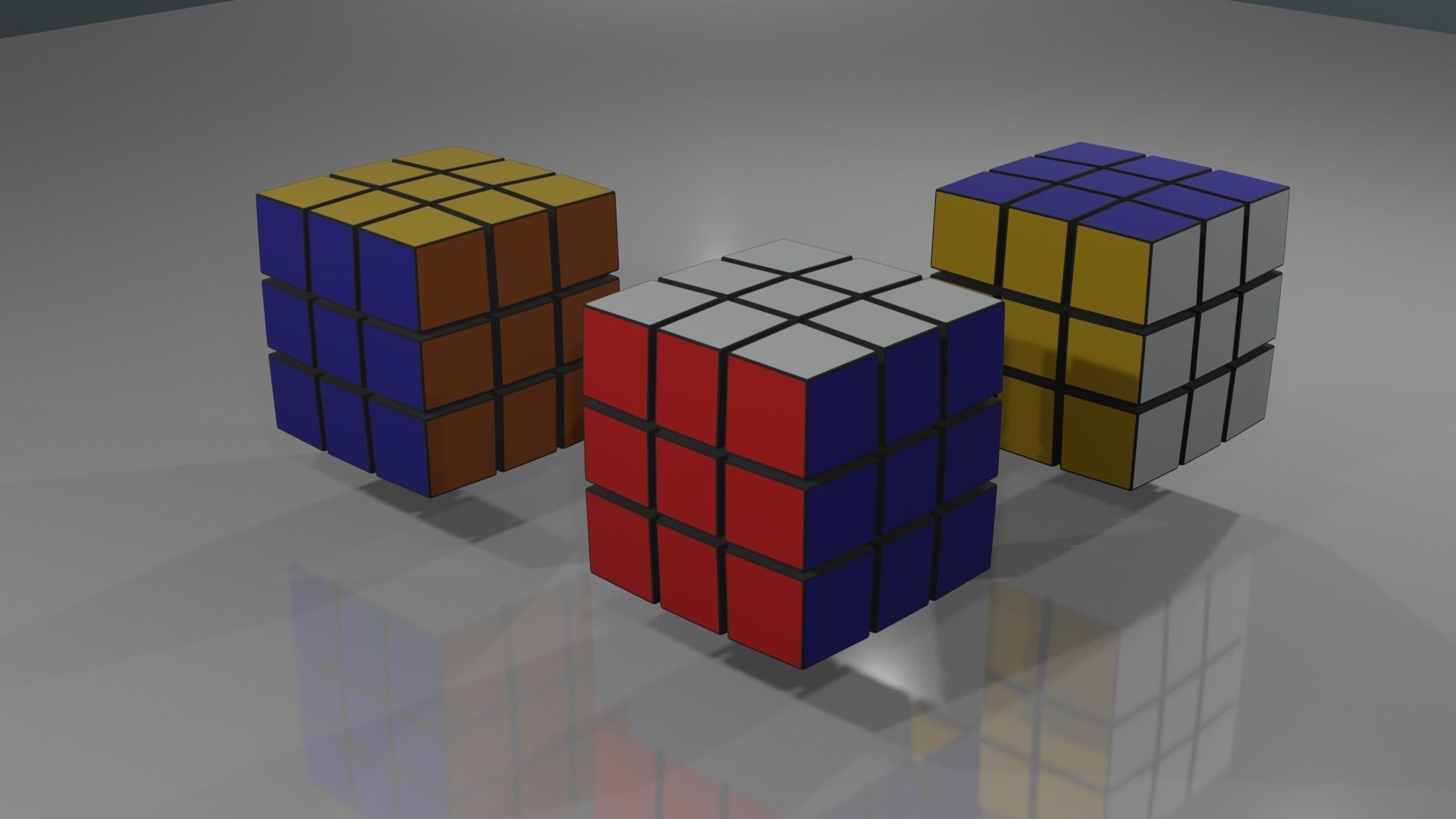Rubiks Cube 3D model | CGTrader