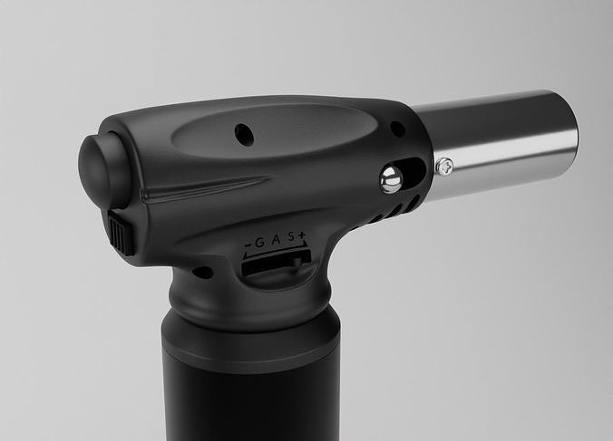 Butane Torch 3D model | CGTrader