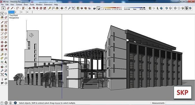 Sketchup Library M8 3D model | CGTrader