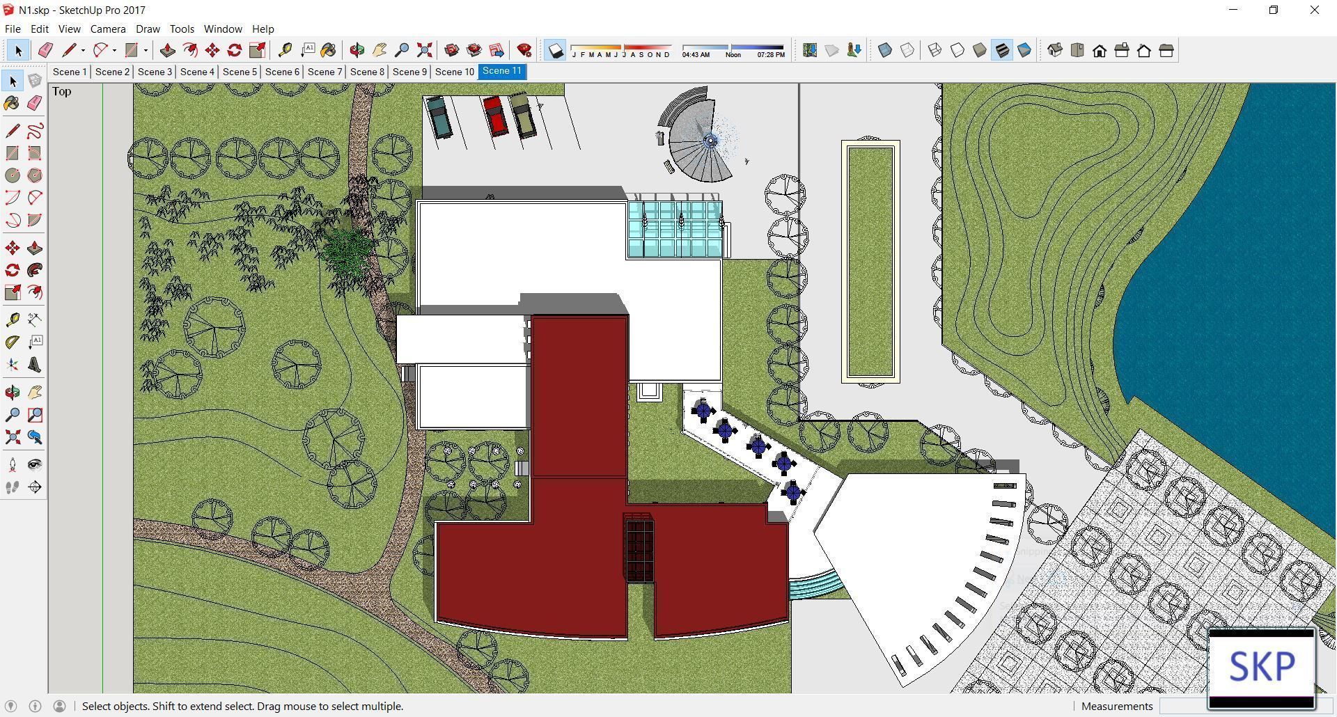 Sketchup Library N1 3D model | CGTrader