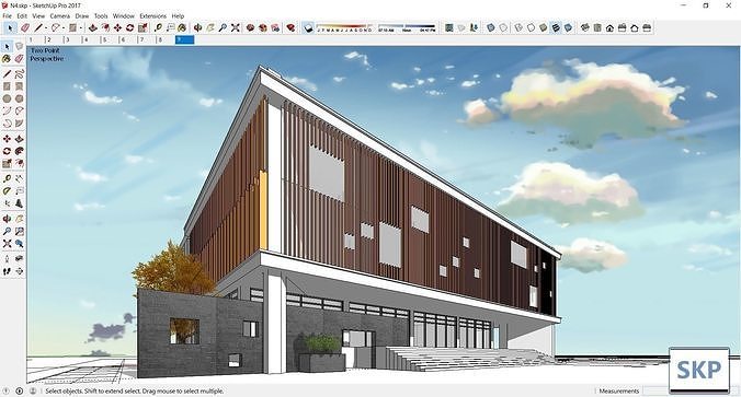 Sketchup Library N4 3D model | CGTrader