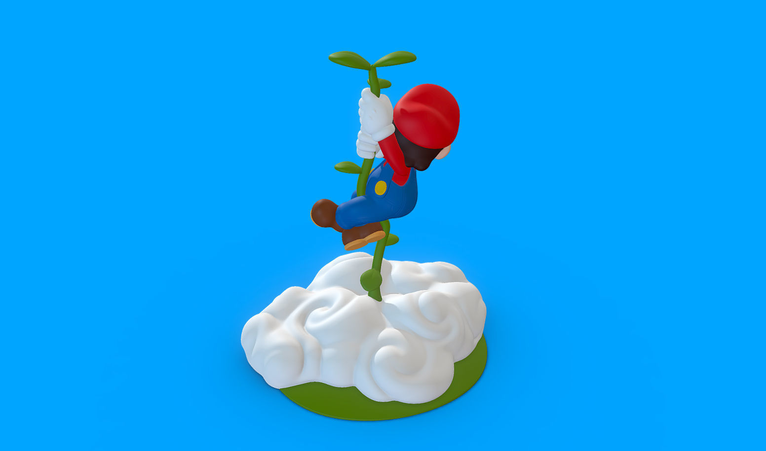 Super Mario - 3D print 3D model 3D printable | CGTrader