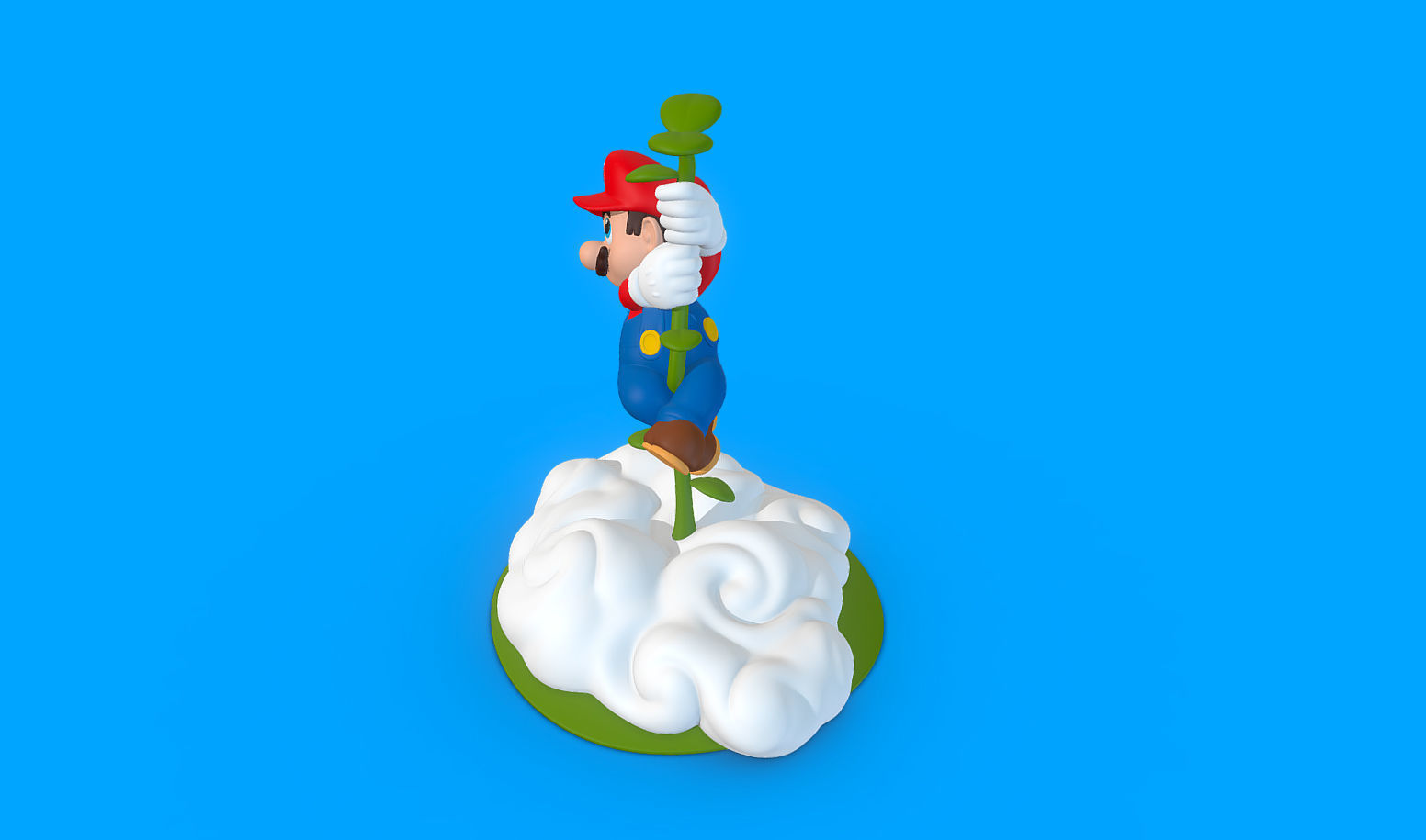 Super Mario - 3D print 3D model 3D printable | CGTrader