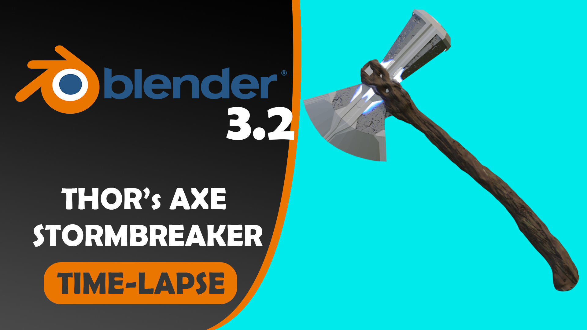 Thor Axe Stormbreaker 3D model | CGTrader