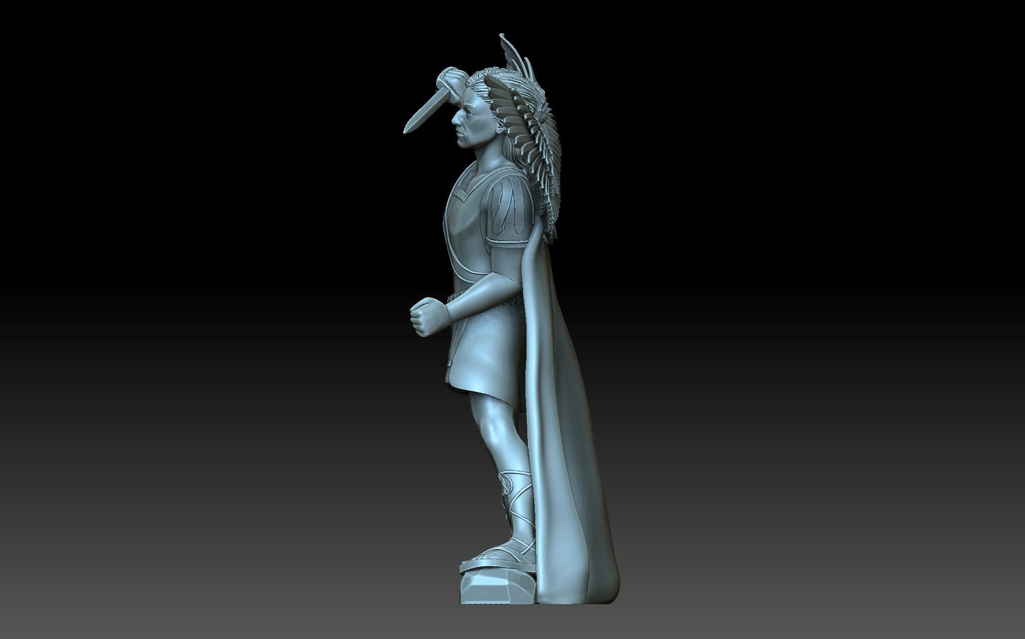 Archangel Michael 3D model 3D printable | CGTrader