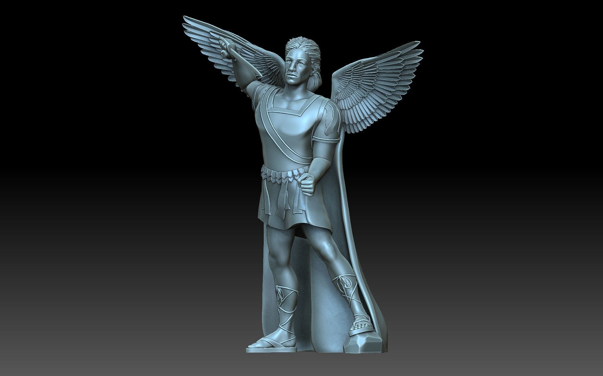 Archangel Michael 3D model 3D printable | CGTrader