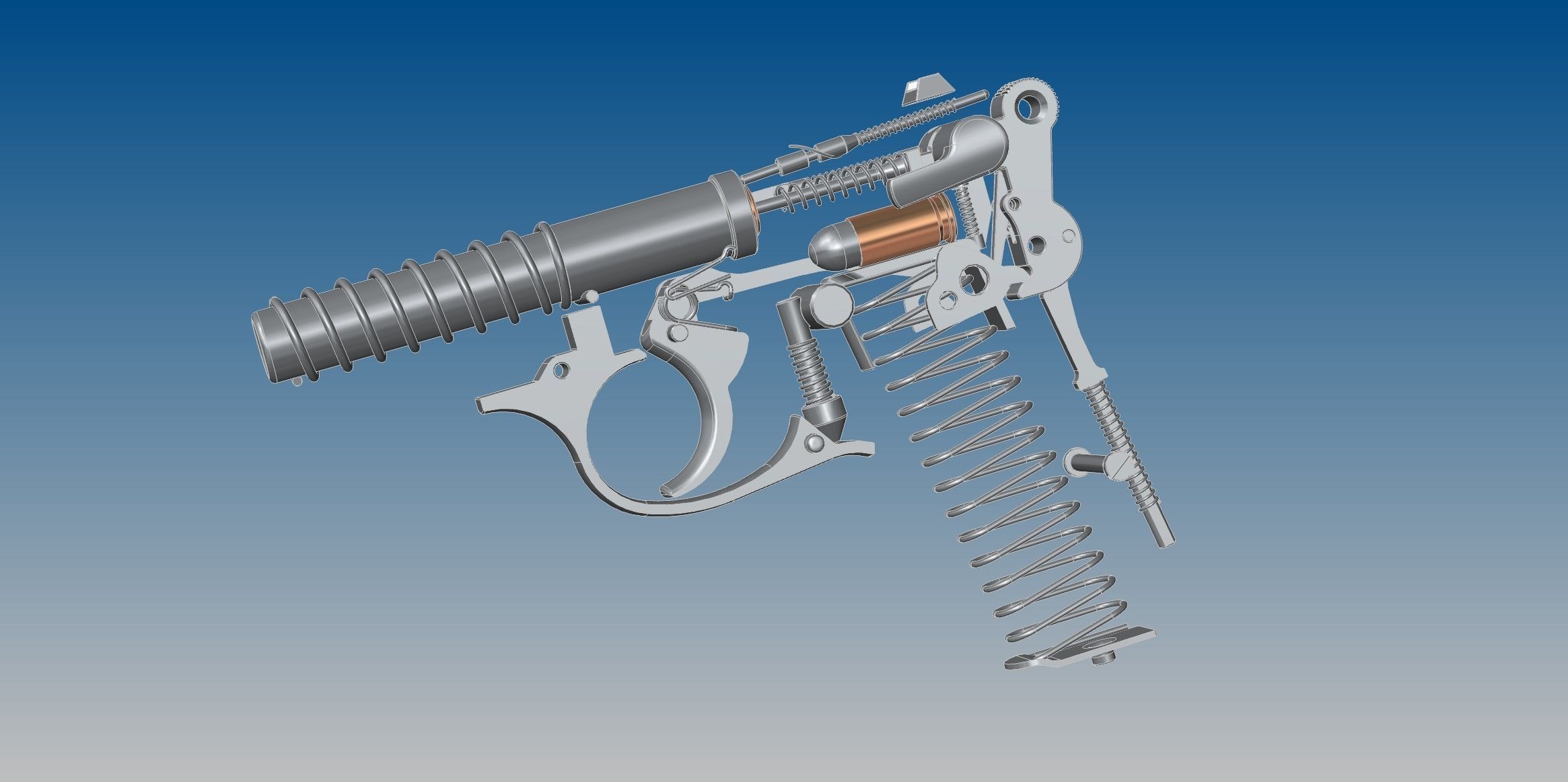 Walther PPK 3D model | CGTrader