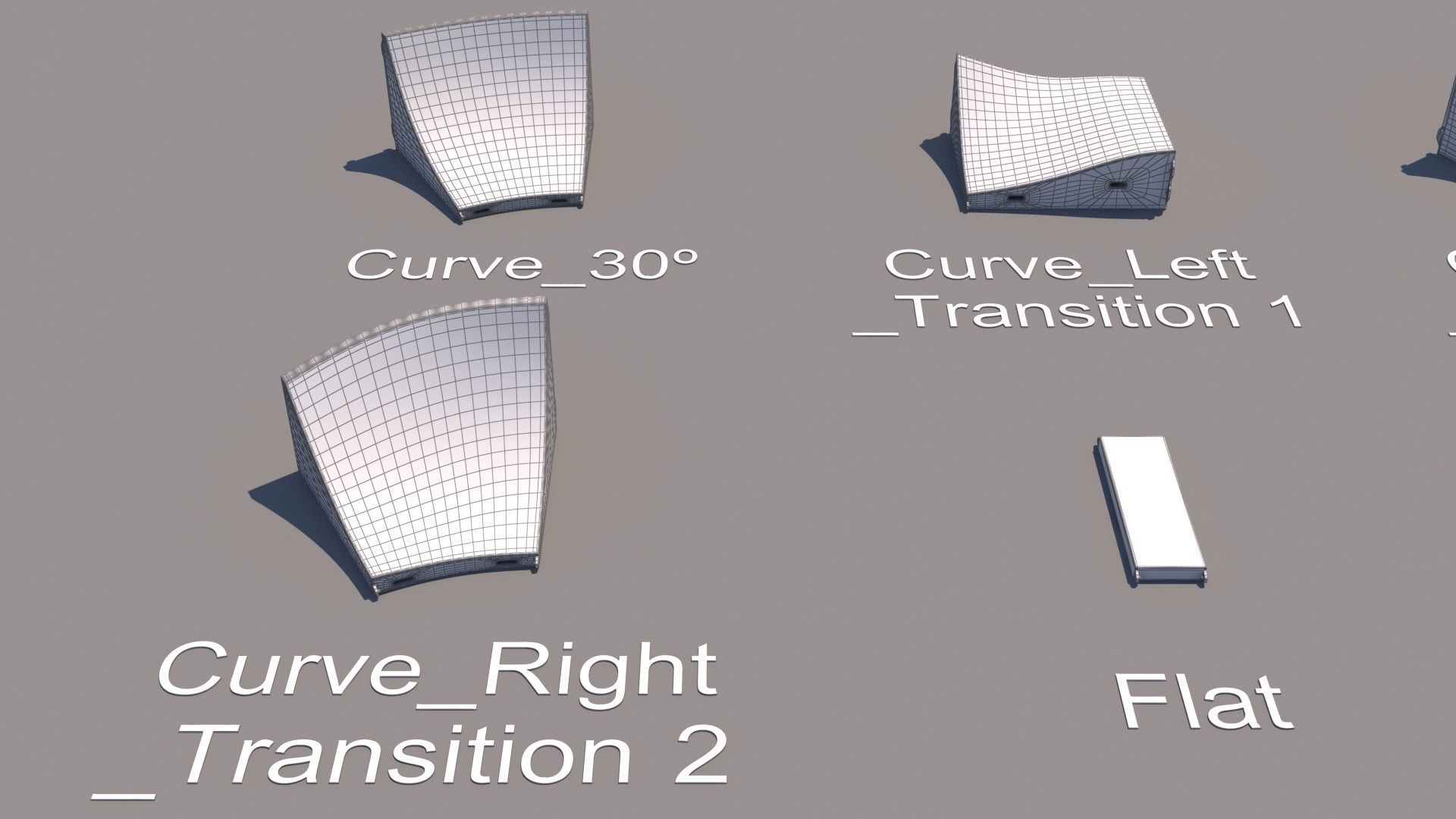 Pump Track Modular 3D model | CGTrader