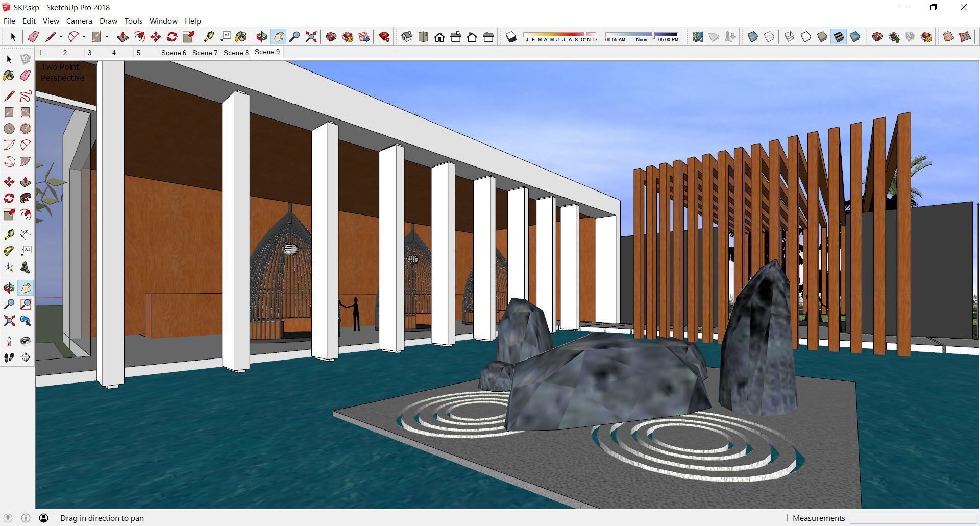 Sketchup Hotel K9 3D model | CGTrader