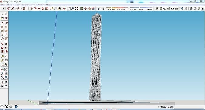 Sketchup Tower A4 free 3D model | CGTrader