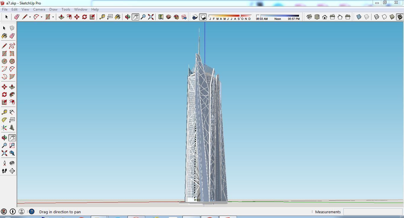 Sketchup Tower A7 free 3D model | CGTrader