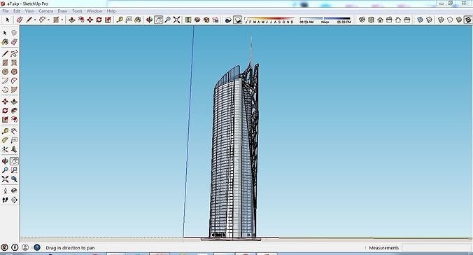 Sketchup Tower A7 free 3D model | CGTrader