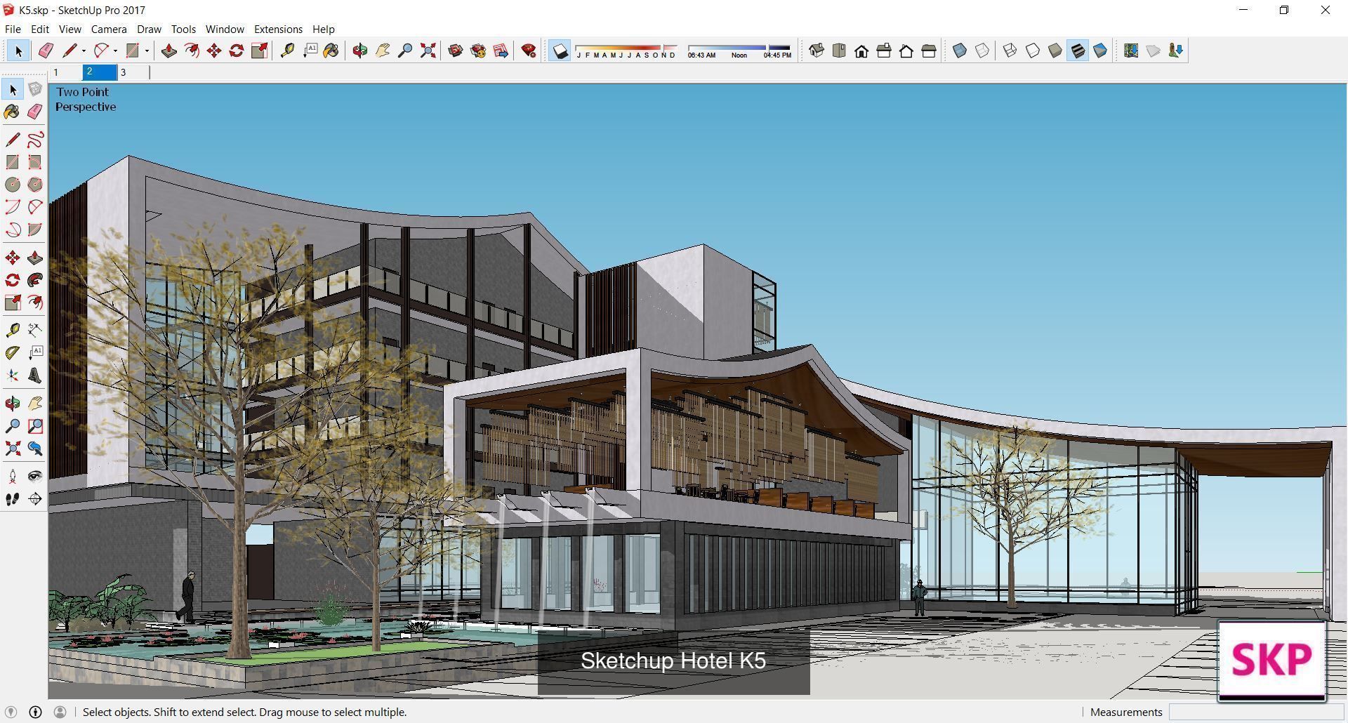 Collection 32 Sketchup Hotel models | CGTrader