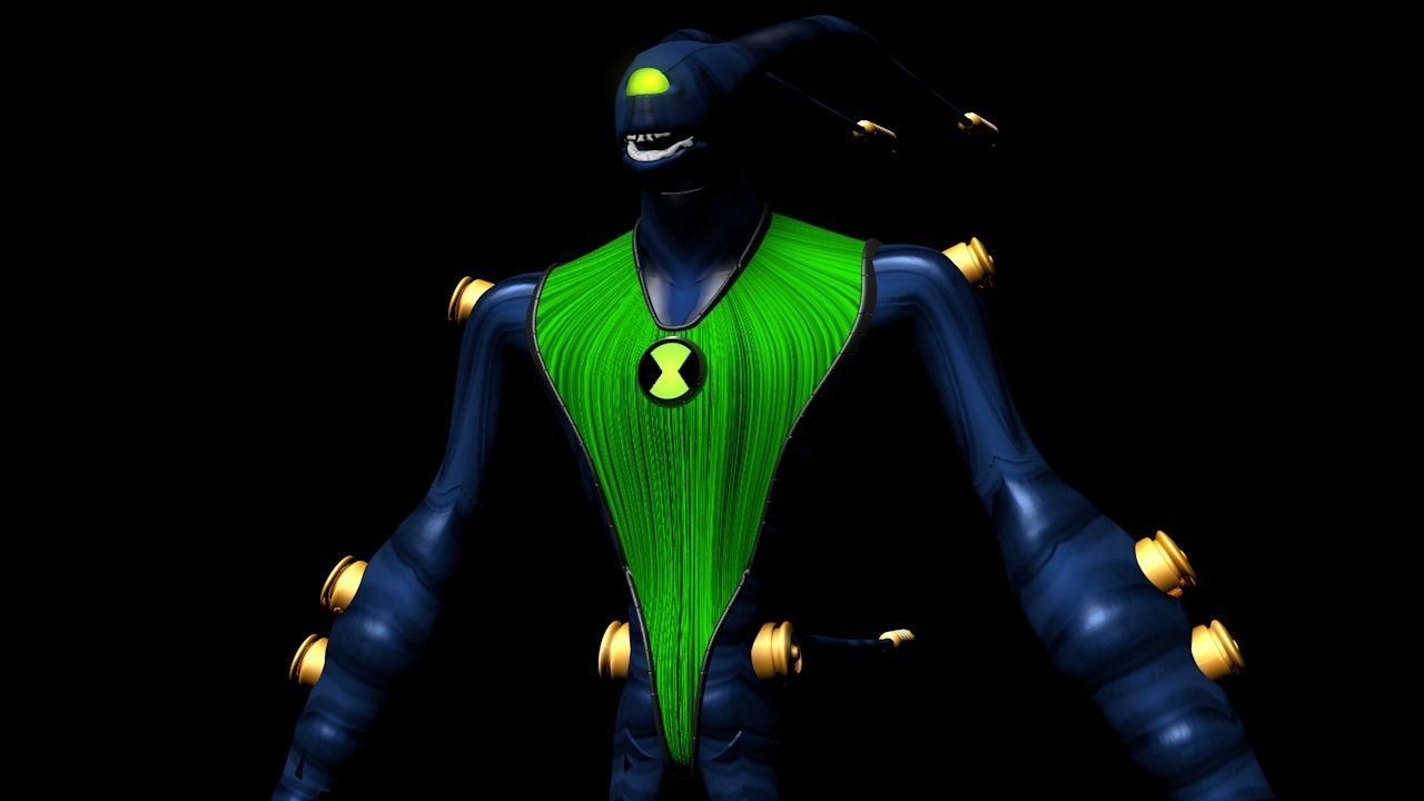 Feedback 3d Model - Ben 10 Omniverse - Pack of 2 models 3D model rigged ...