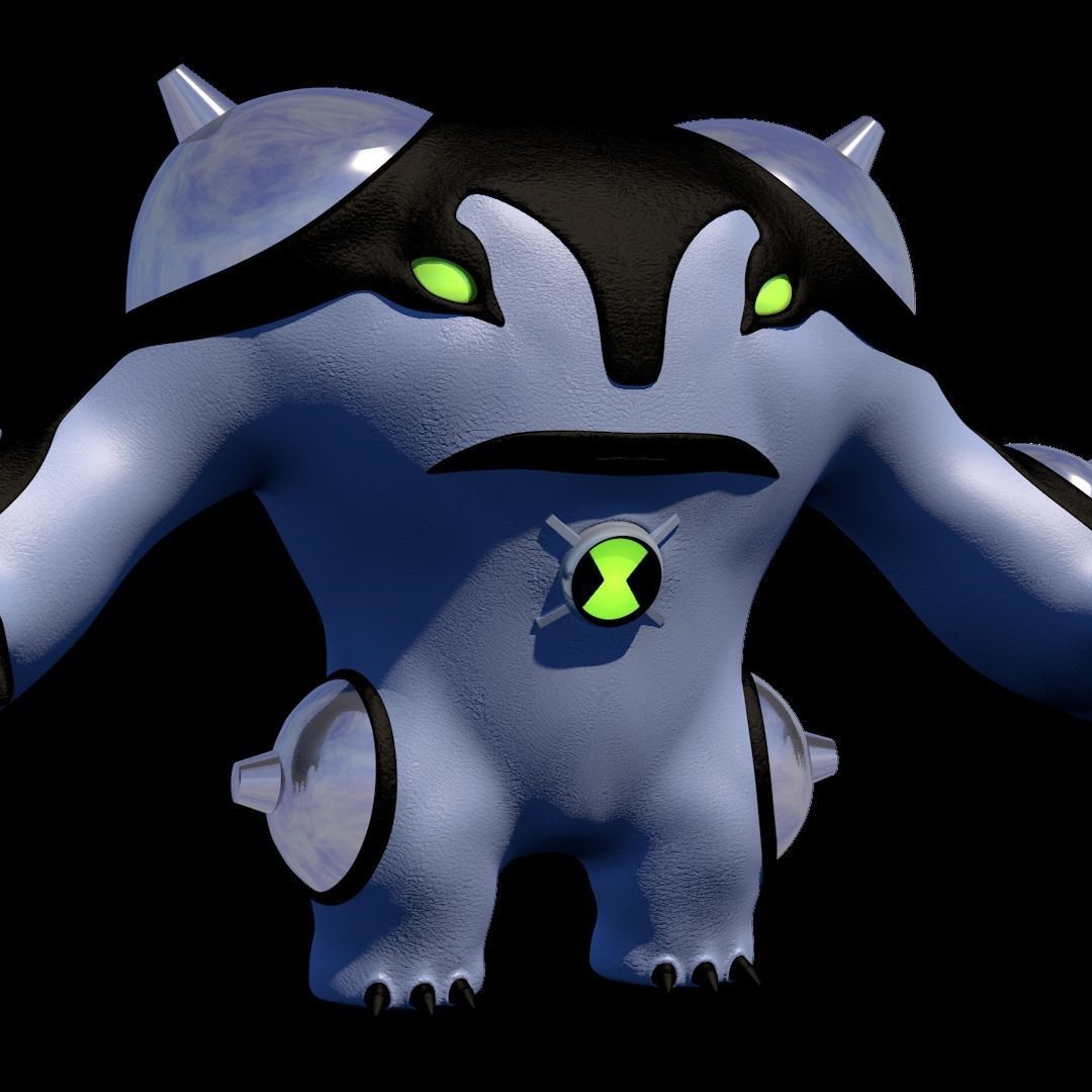 Ultimate CannonBolts Model - Ben 10 Aliens - Pack of 2 models 3D model ...